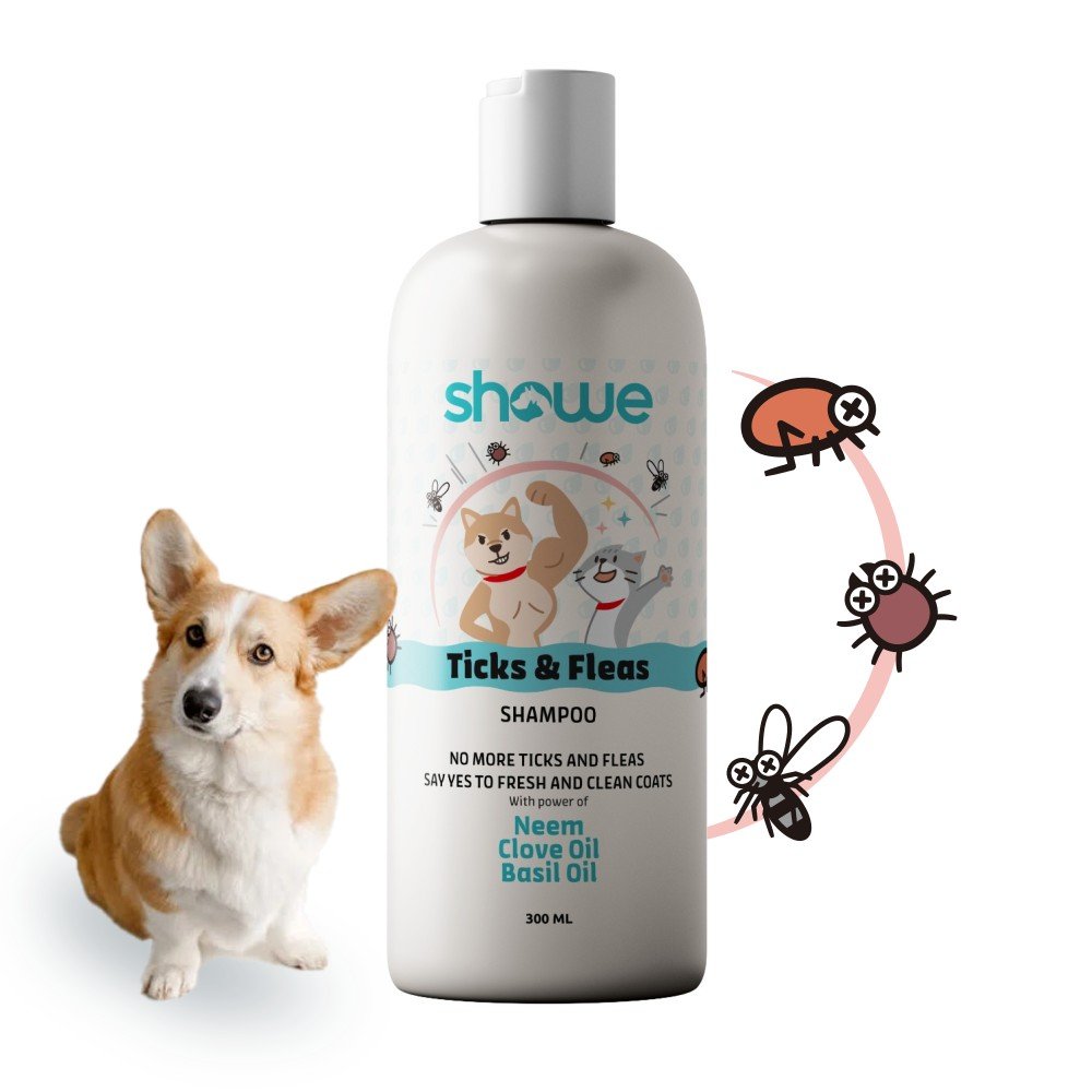 Tick & Flea Treatment Shampoo 300ML - showe