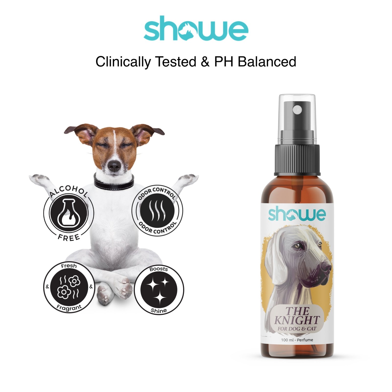 The Knight - Perfume For Dog & Cat 100ML - showe